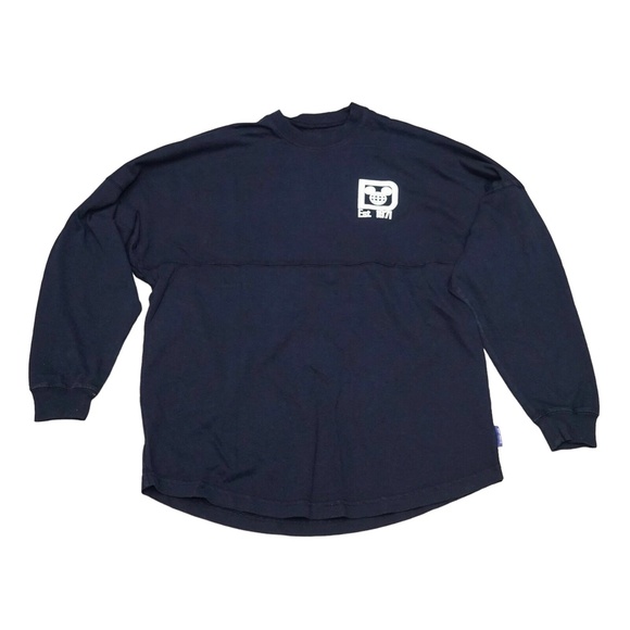 Disney | Tops | Disney Parks Walt Disney World Navy Blue Spirit Jersey ...